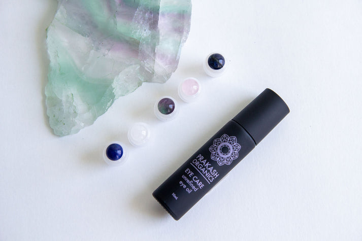 Prakash Organics Eye Care Unrefined Eye Oil - Roller Bottle